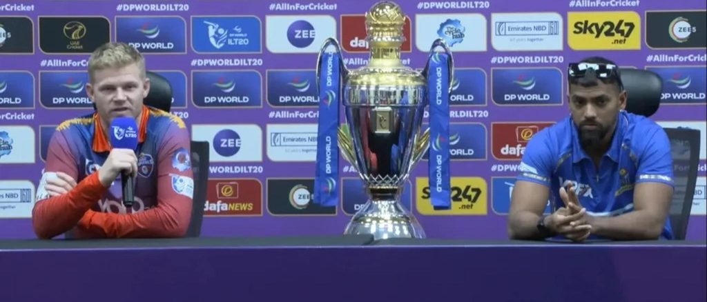 Pre-Final Press Conference || DP World ILT20 || Season 2